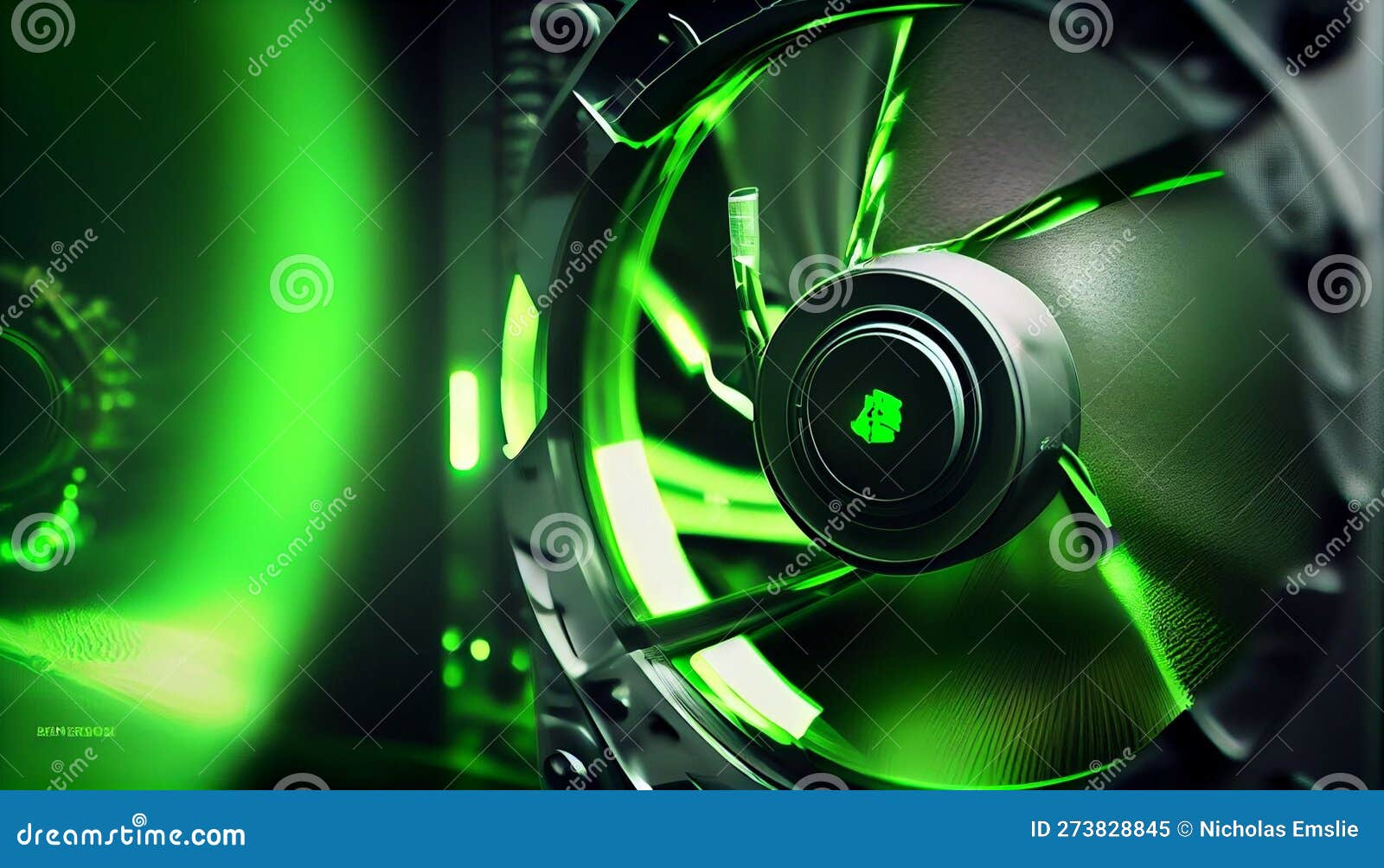 Abstract Green Energy Background Wallpaper for Presentations and ...