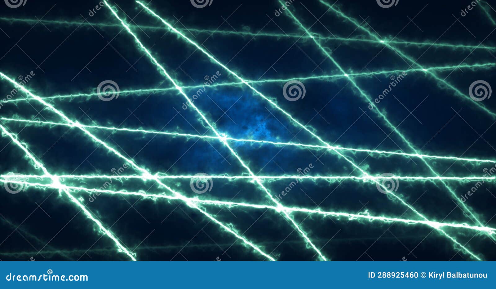 Abstract Green Energy Lines Magical Glowing Stock Photo - Image of ...