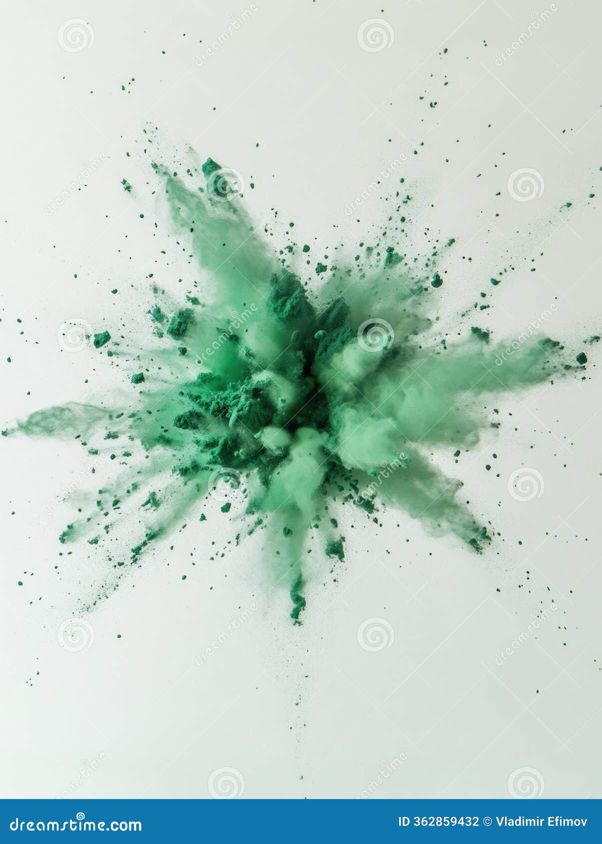 Abstract Green Explosion stock photo. Image of generated - 362859432