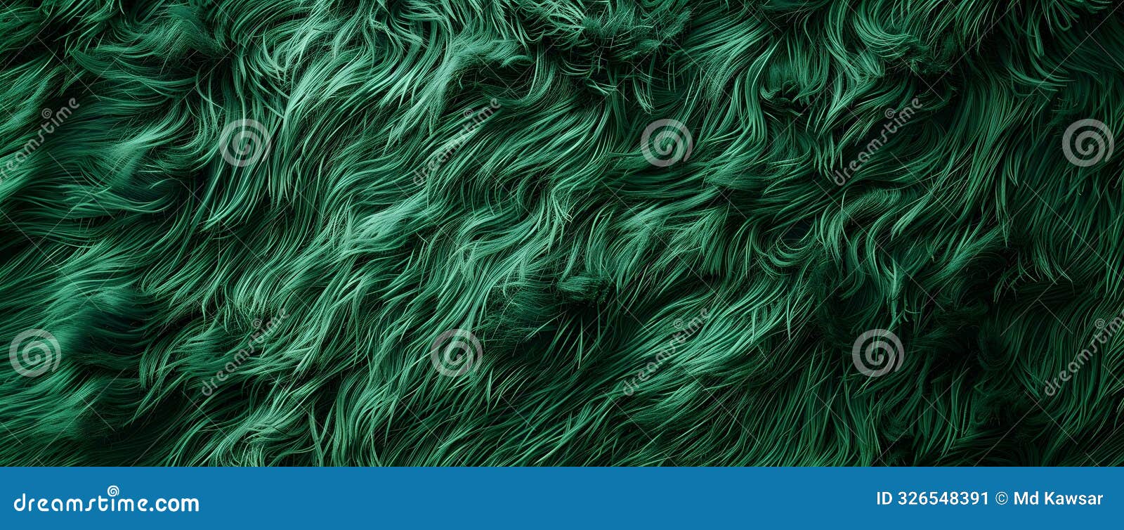 Abstract Green Fur Texture Seamless Pattern Stock Illustration ...