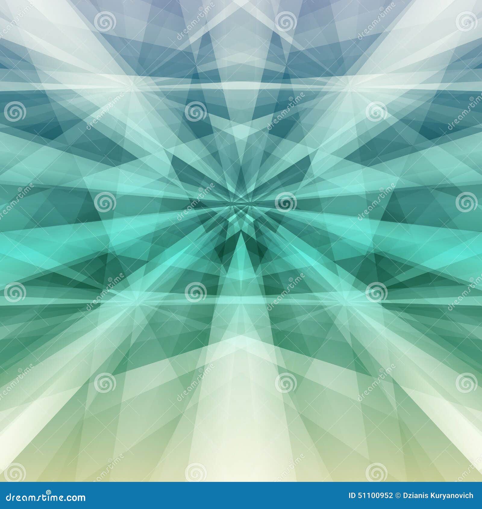 Abstract Green Geometric Background. Vector Illustration Stock Vector ...
