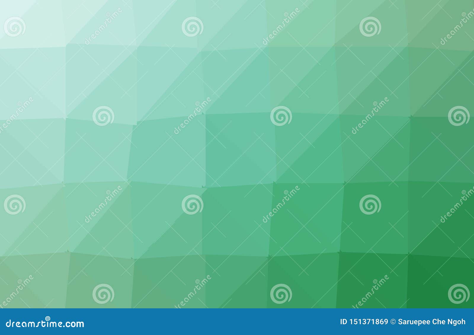 Abstract Green Geometric Polygon Background Stock Vector - Illustration ...