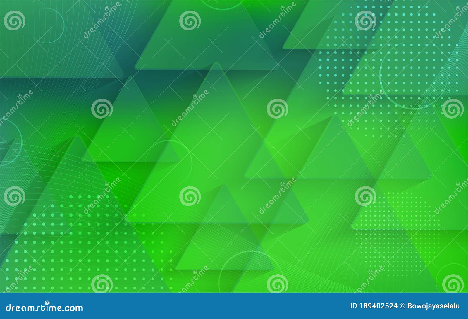 Abstract Green Geometry Modern Background Design Stock Vector ...