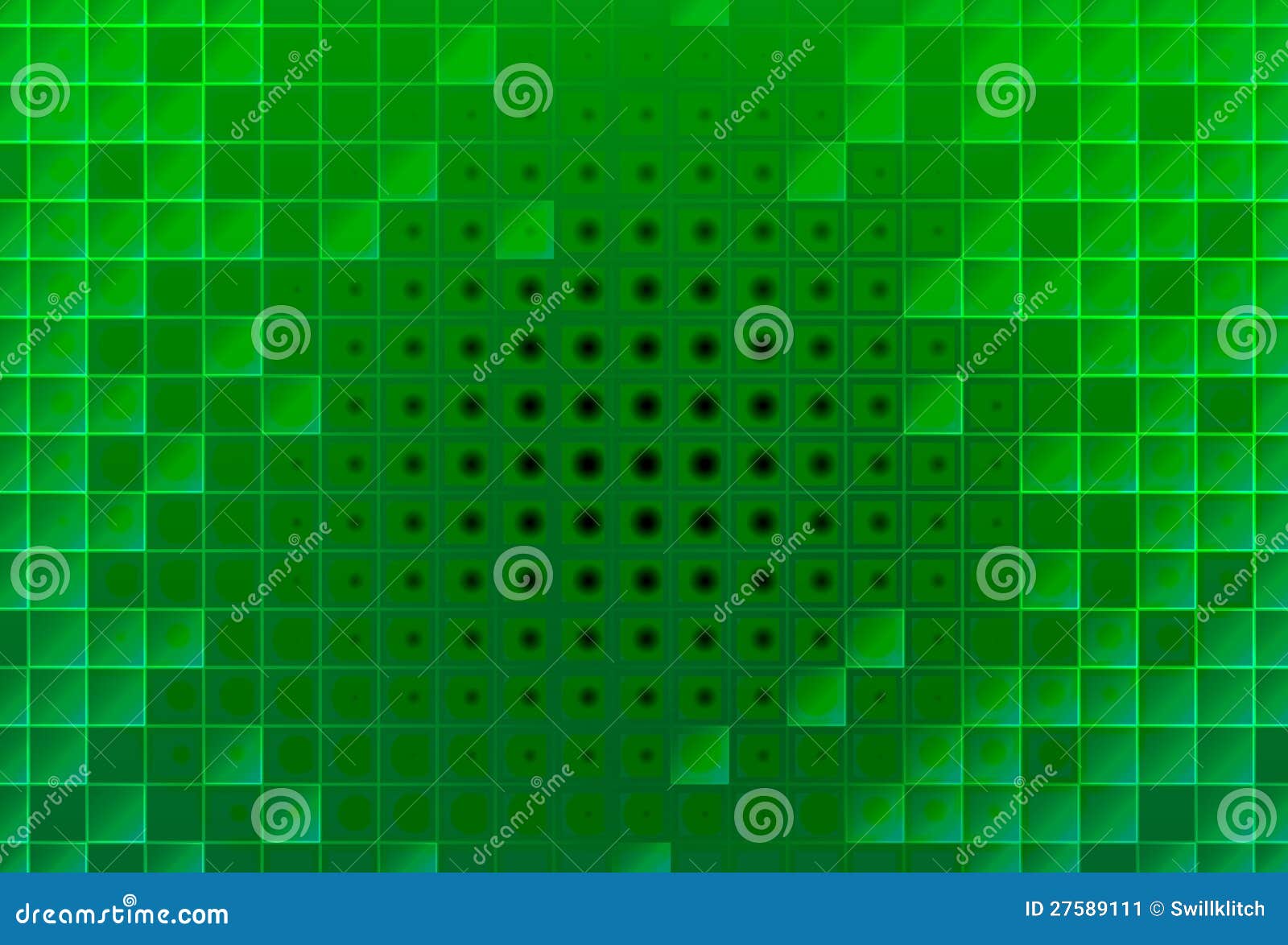 Abstract Green Glass Blocks Stock Vector - Illustration of business ...