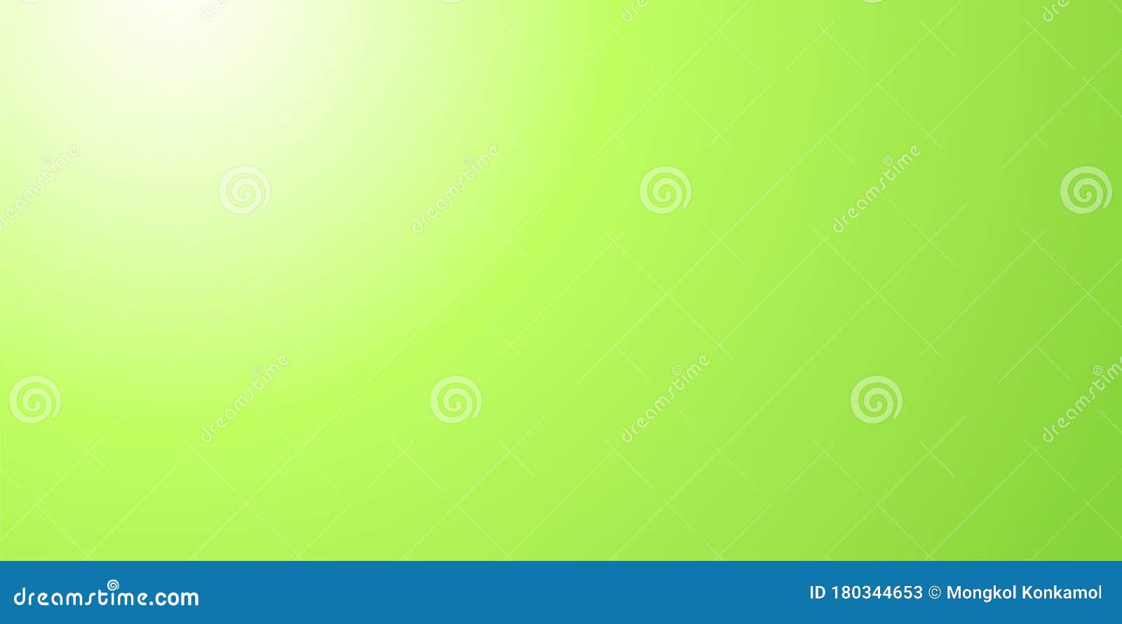 Abstract Green Gradient Background with Bright White, Vector Background ...