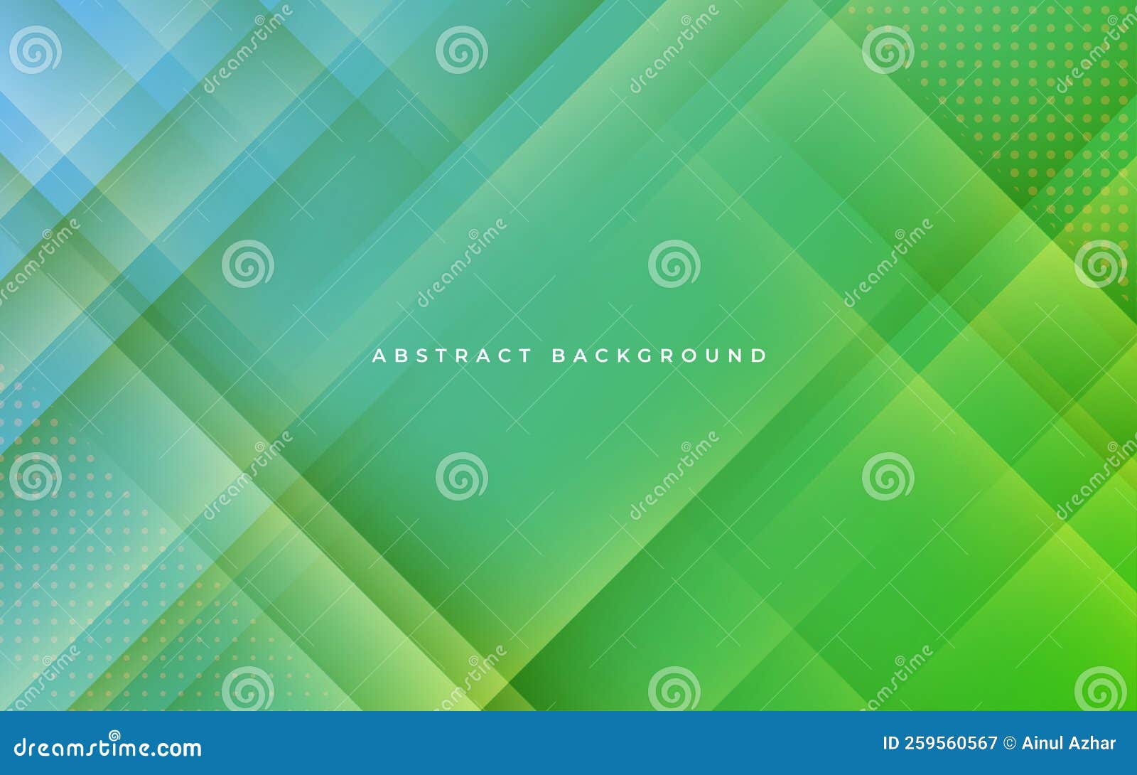 Abstract Green Gradient Diagonal Shape Light and Shadow with Halftone ...