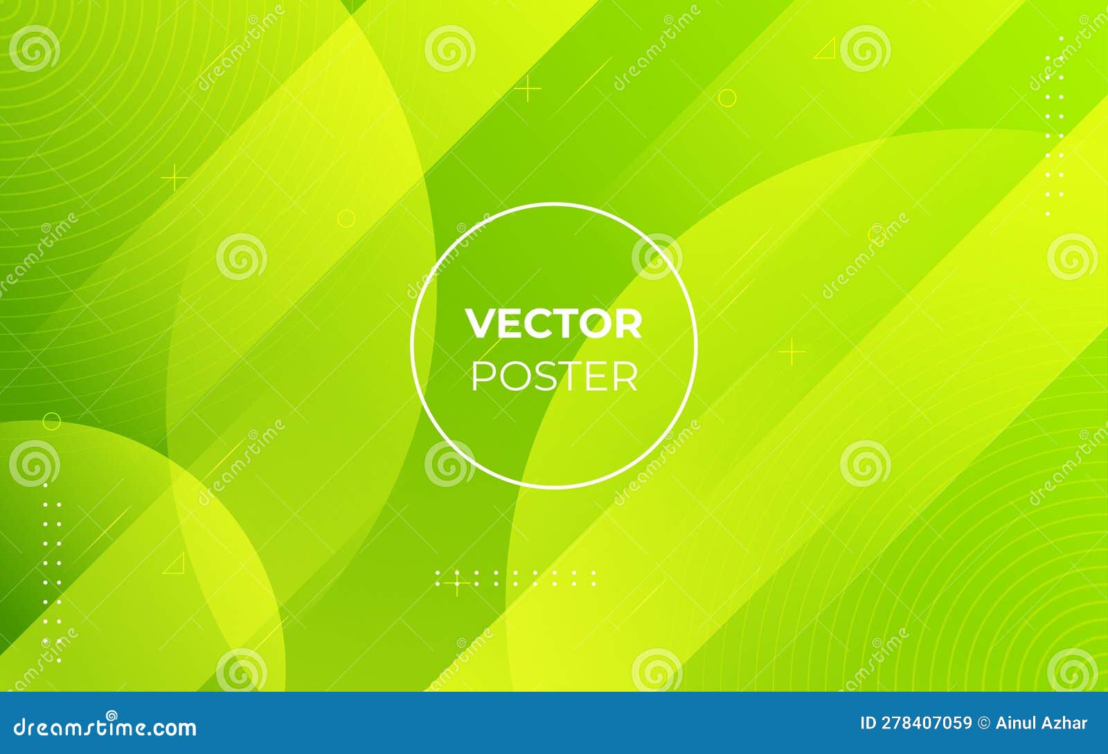 Abstract Green Gradient Liquid Color with Geometric Shape Background ...