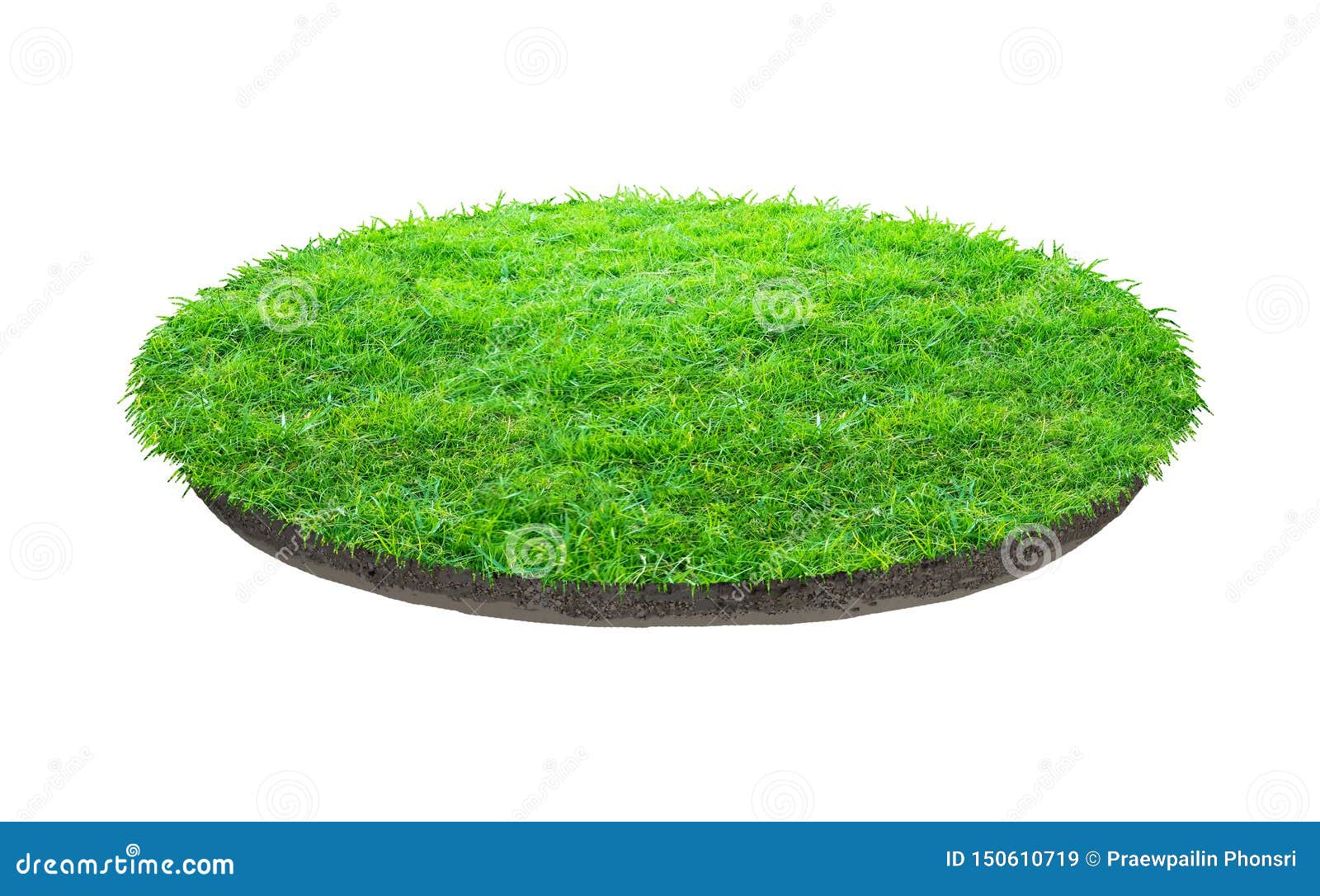 Abstract Green Grass Texture for Background. Circle Green Grass Pattern ...