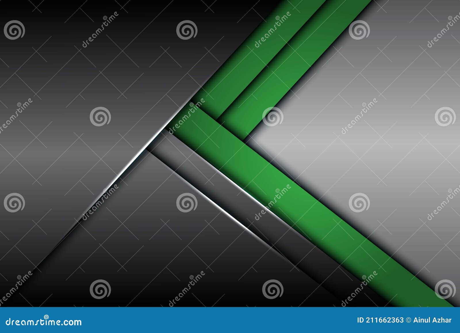 Abstract Green Grey Metallic Arrow Direction with Blank Space Stock ... Abstract Green Grey Metallic Arrow Direction with Blank Space Stock ...