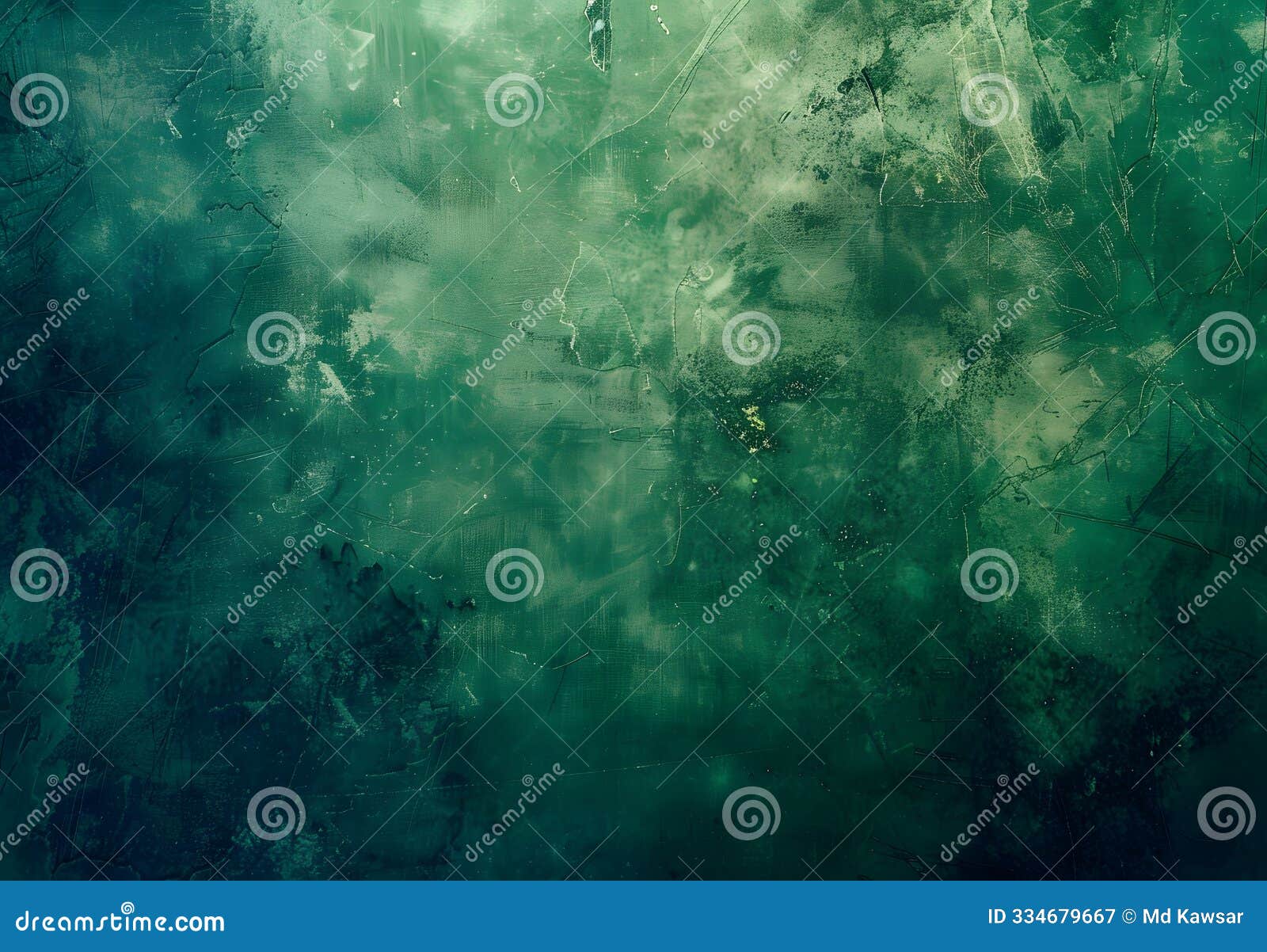 Abstract Green Grunge Texture Background Stock Illustration ...