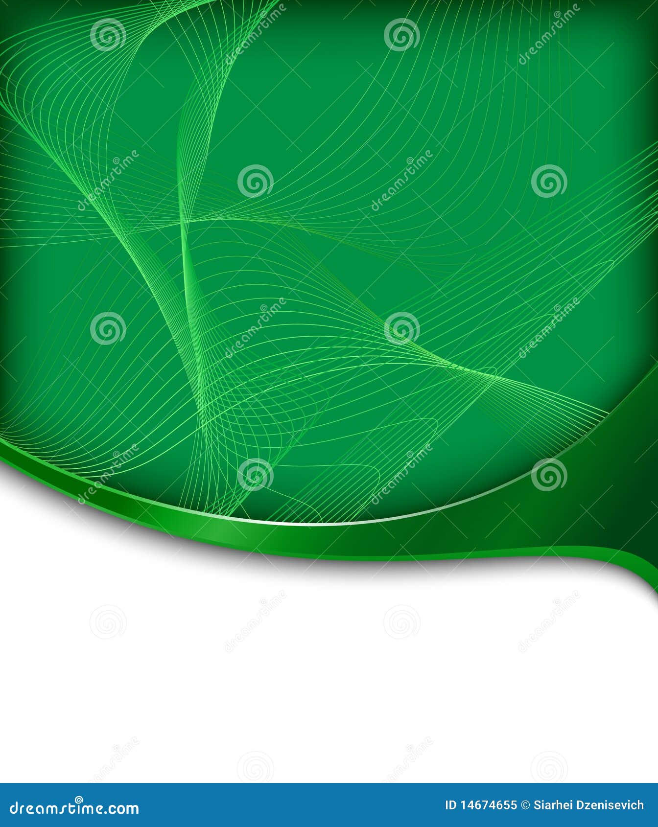 Abstract Green Hi-tech Banner Stock Vector - Illustration of beautiful ...
