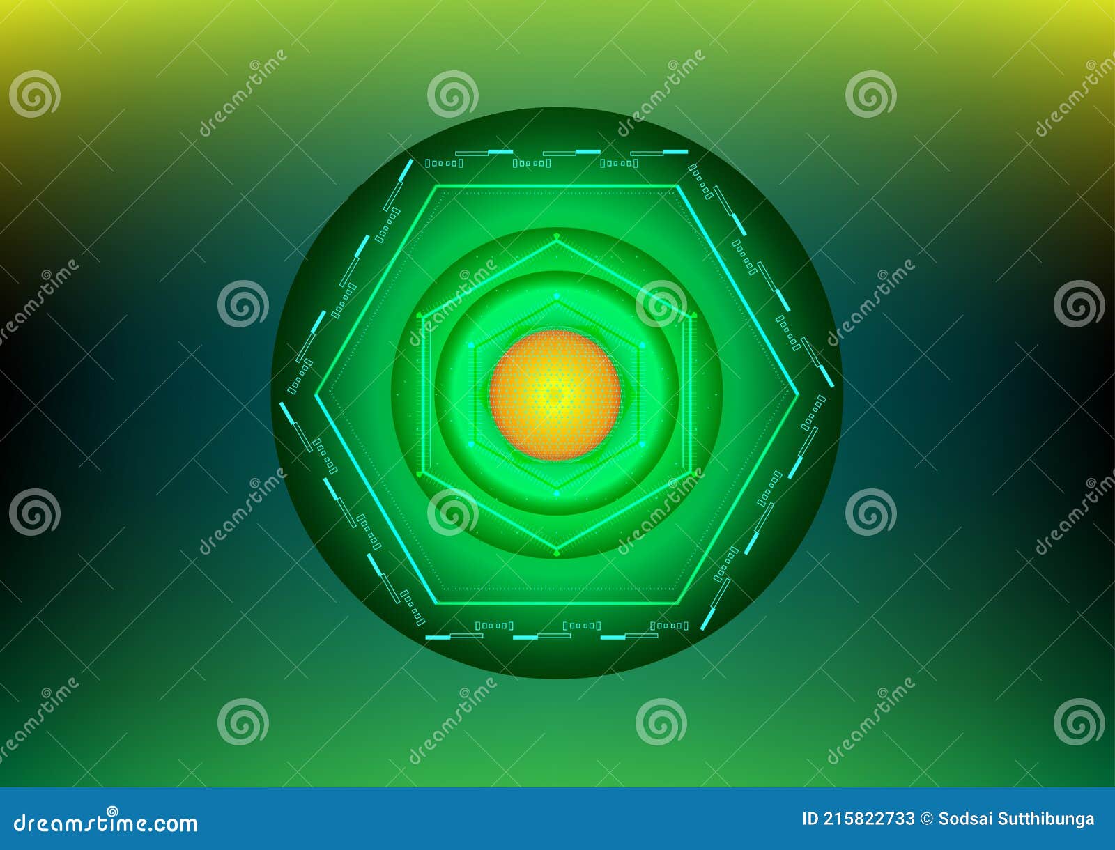 Abstract Green Light Ball Sphere 3d Reflection Backgrounds Texture ...