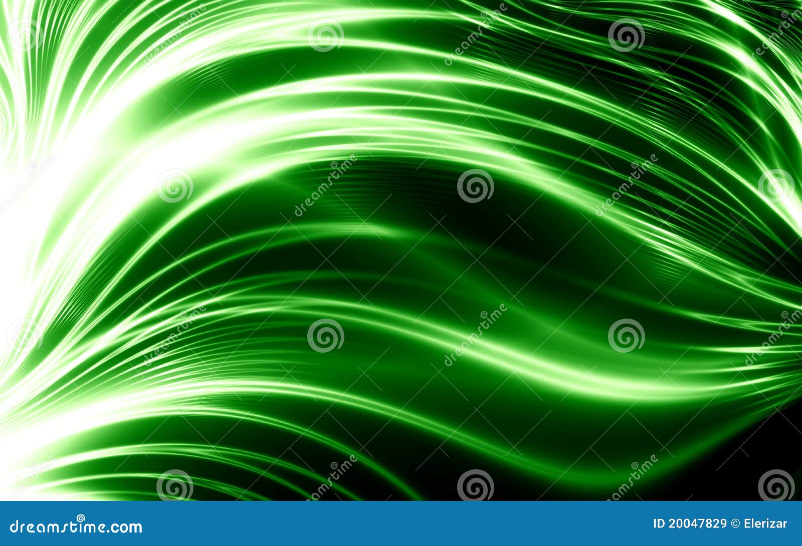 Abstract green lines stock illustration. Illustration of graphics ...
