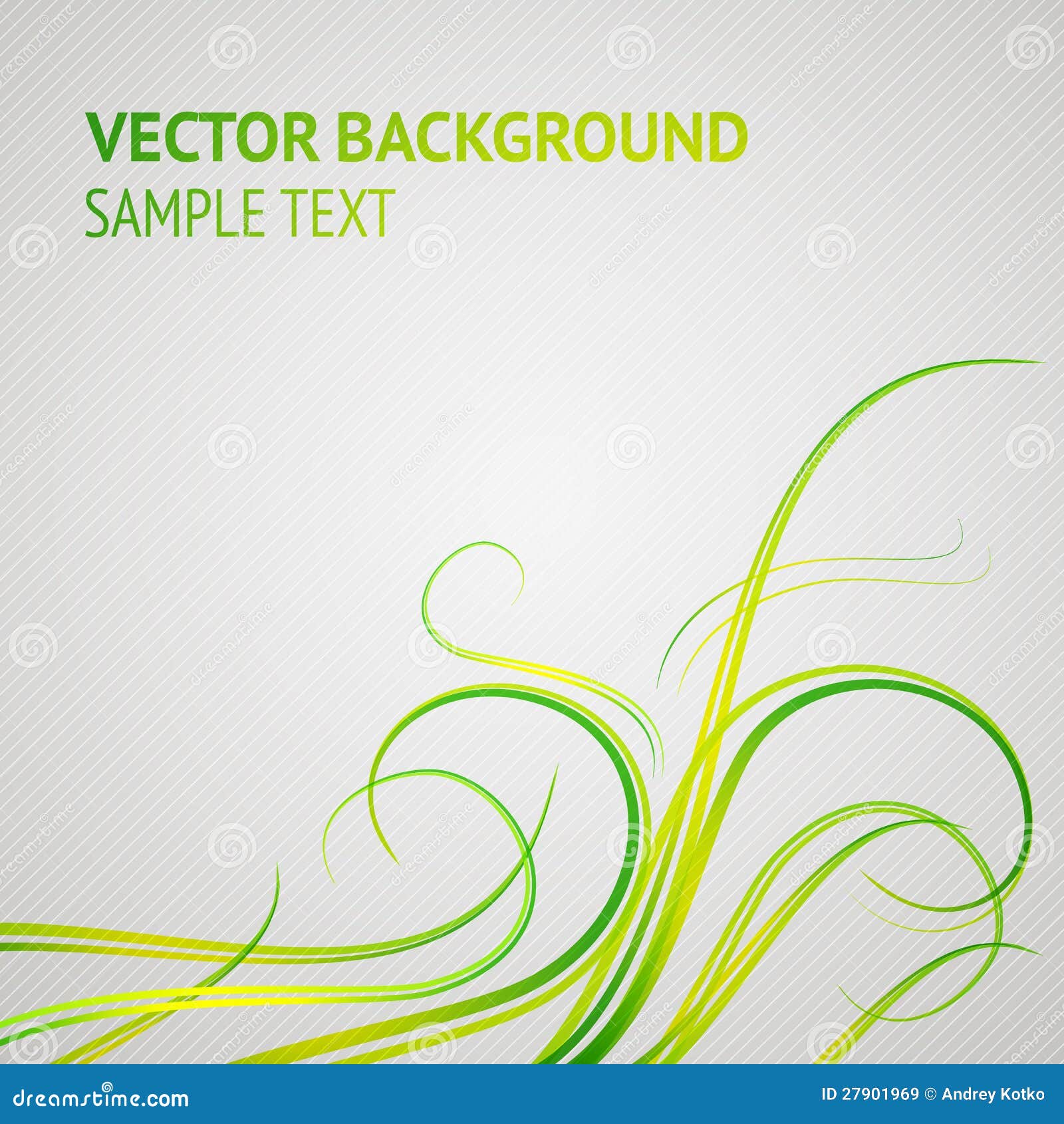 Abstract green lines stock vector. Illustration of line - 27901969