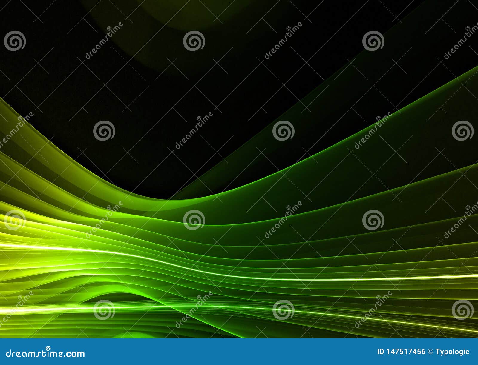 Abstract Green Lines Background Texture Stock Illustration ...