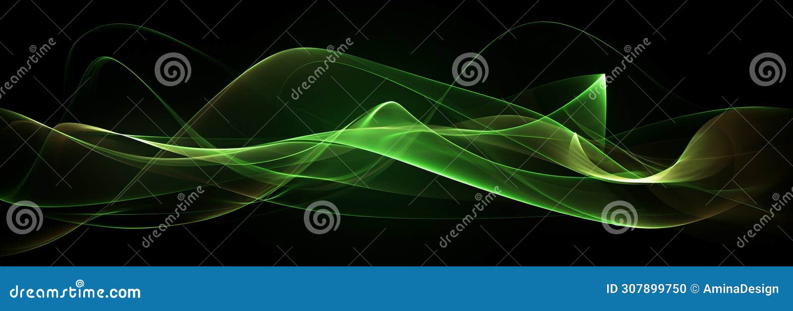 Abstract Green Lines Wallpaper with Organic Shapes and Textures for ...