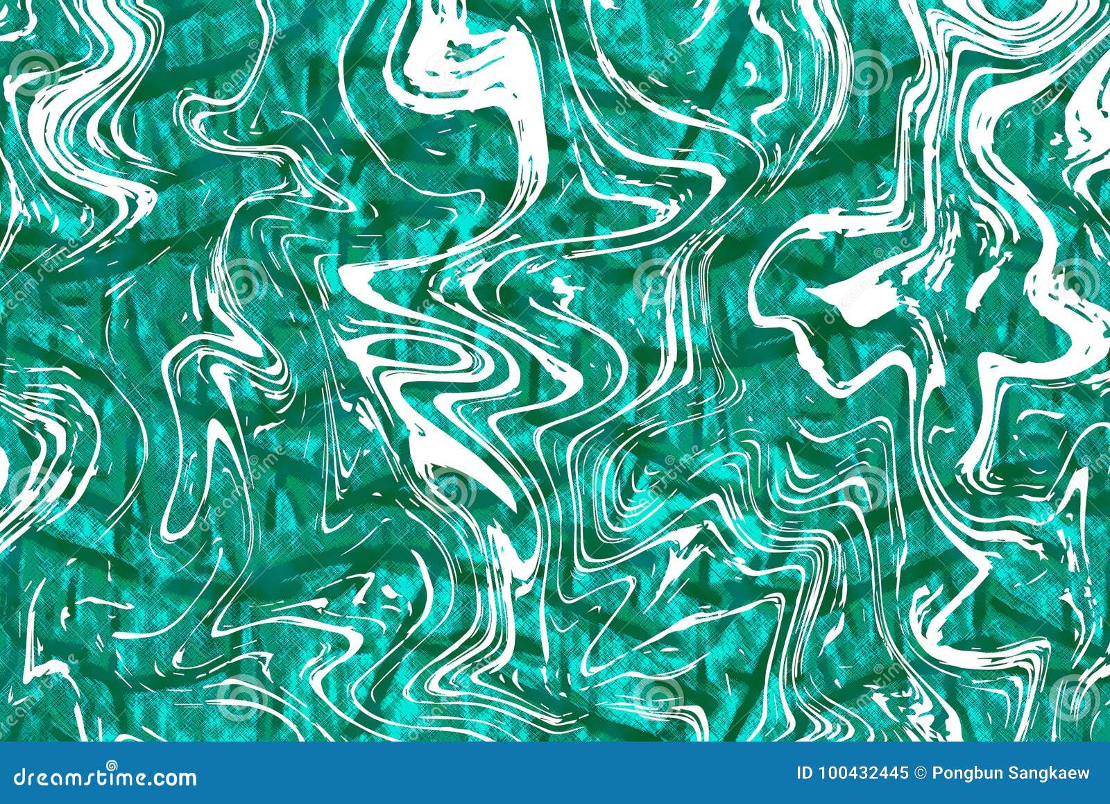 Abstract Green Marble Pattern Background Stock Illustration ...