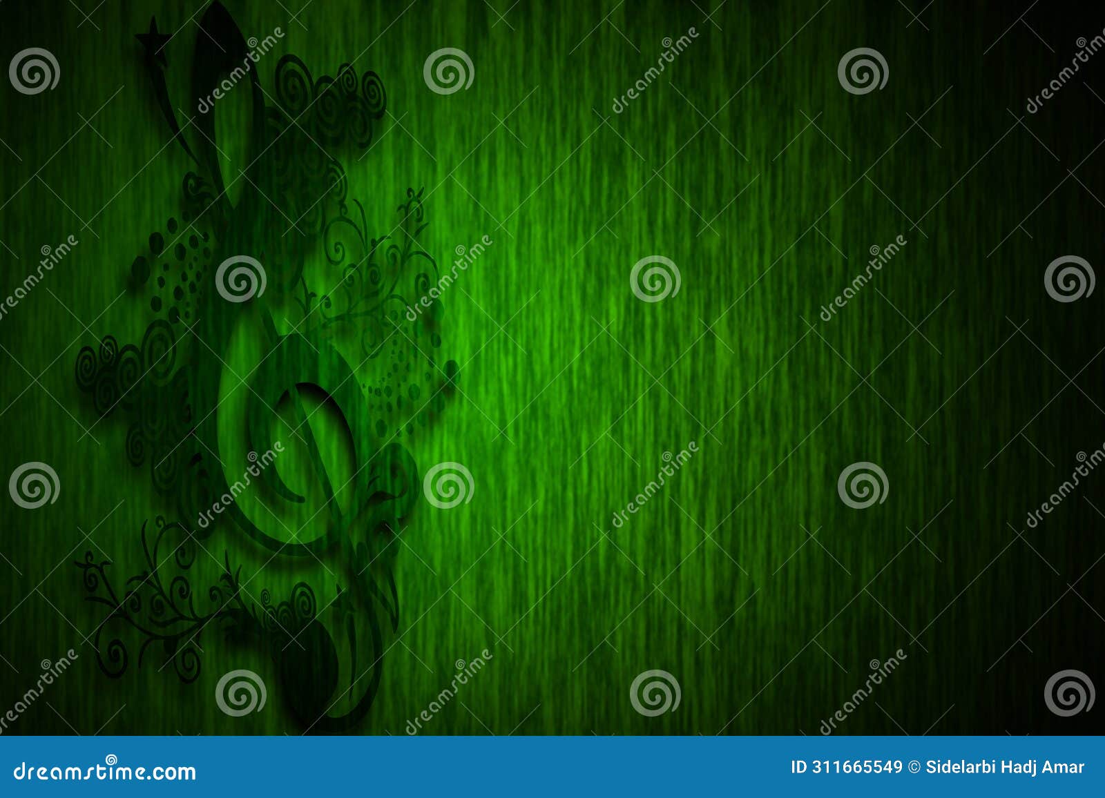 Abstract Green Music Background Stock Illustration - Illustration of ... Abstract Green Music Background Stock Illustration - Illustration of ...