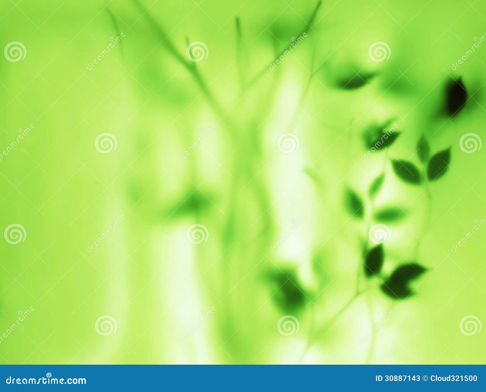 Abstract Green Natural Background Stock Image - Image of healthy, plant ...