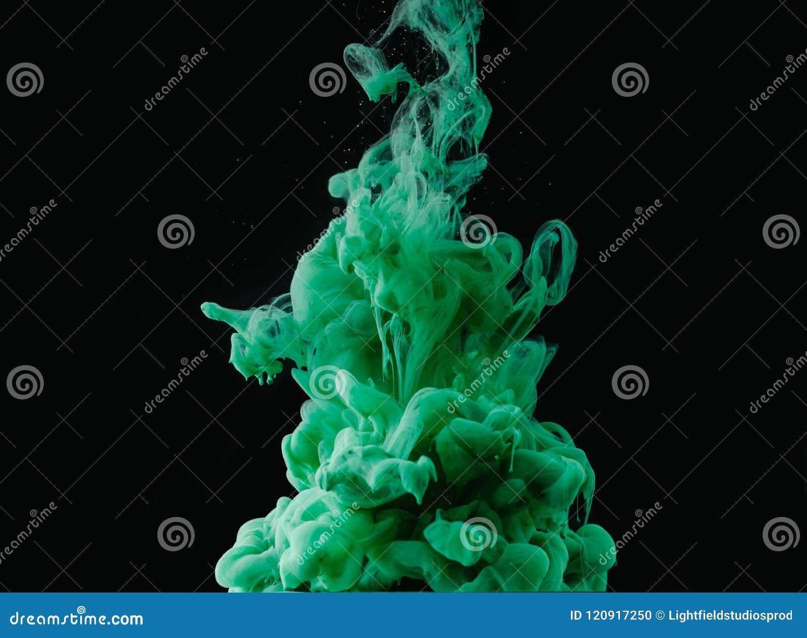 Abstract Green Paint Explosion Stock Photo - Image of motion, explosion ...