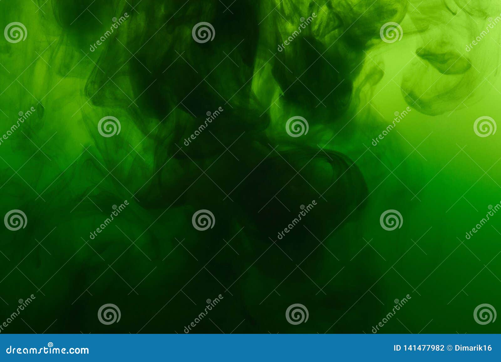 Abstract Green Paint Ink Background Stock Photo - Image of motion ...