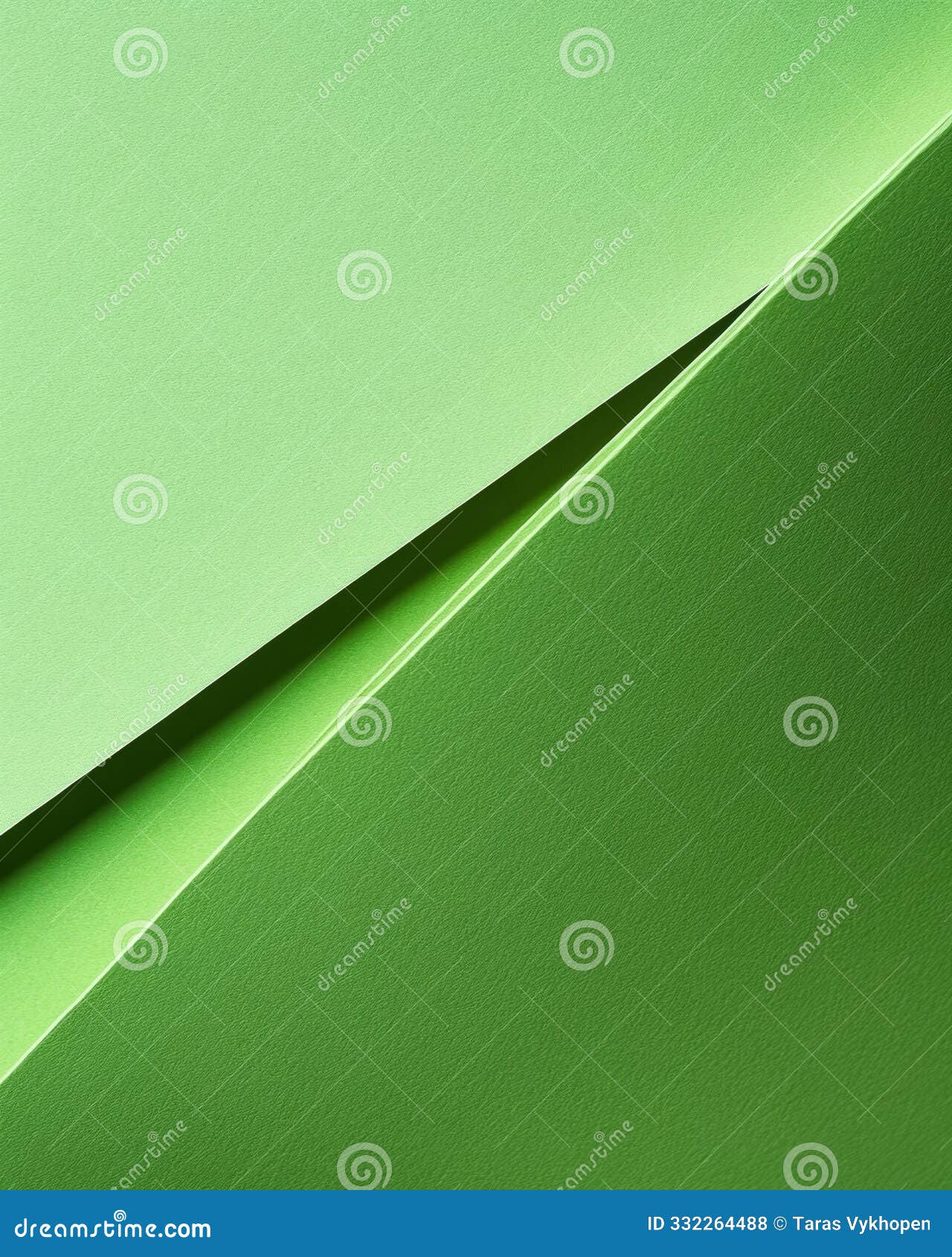 Abstract Green Paper Textures Showcasing Vibrant Layers and Angles in ...