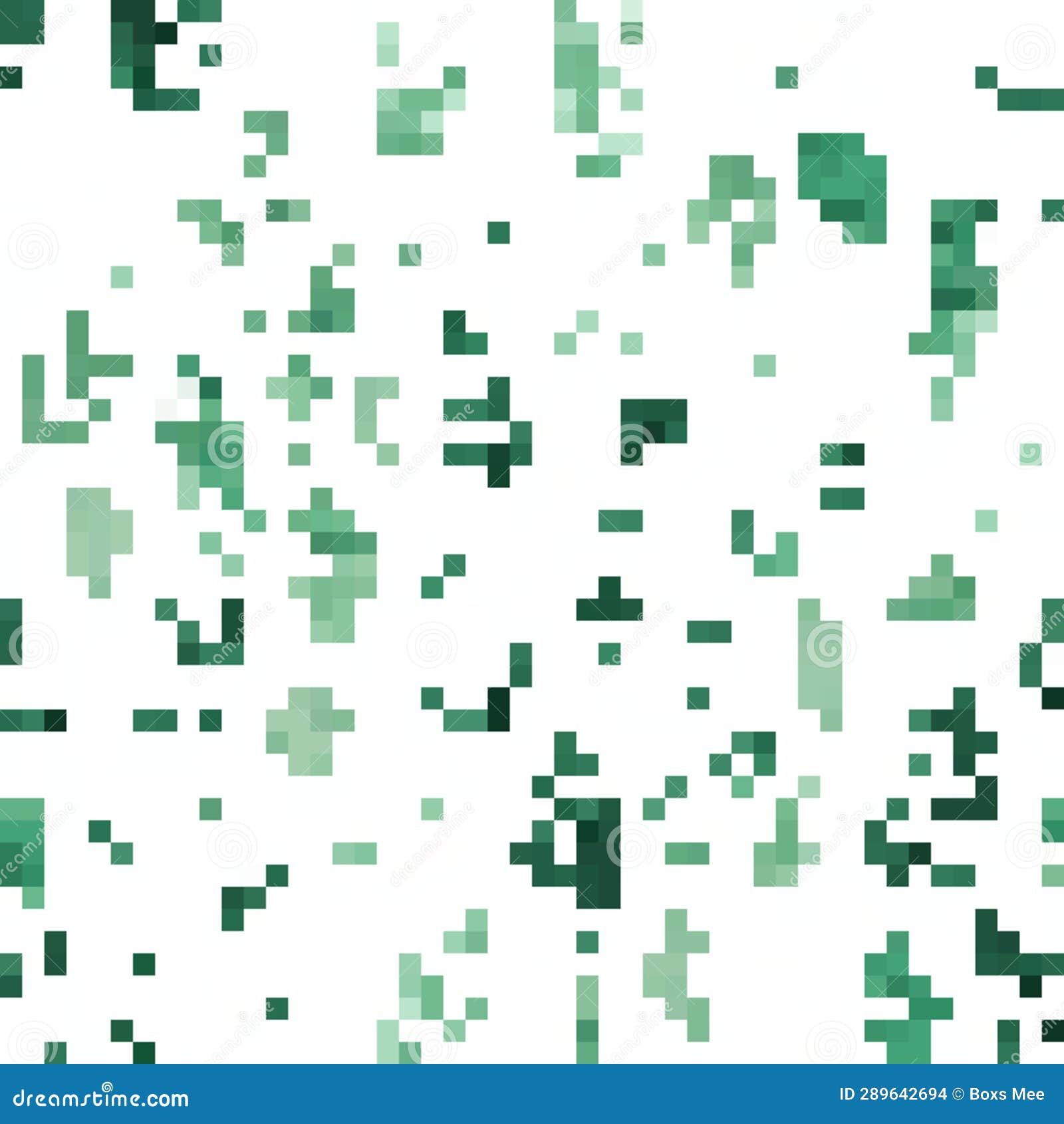 Abstract Green Pixelated Pattern Illustration Useful As a Background ...