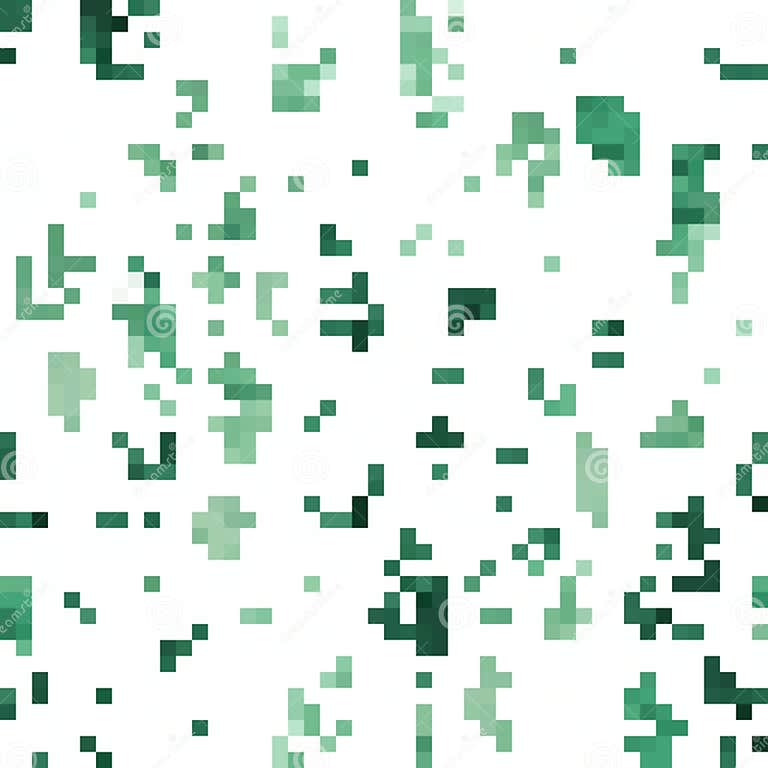 Abstract Green Pixelated Pattern Illustration Useful As a Background ...