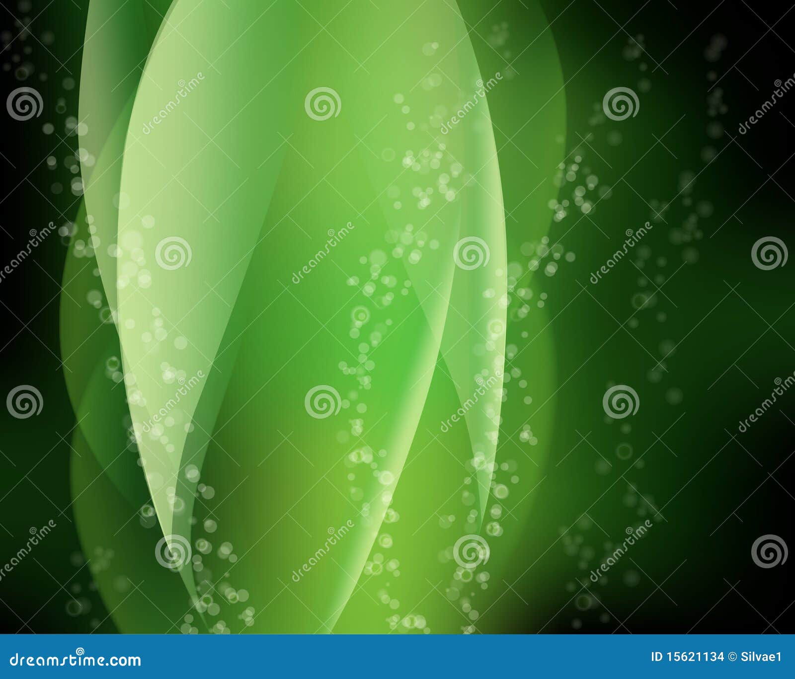 Abstract green plant stock vector. Illustration of environmental - 15621134
