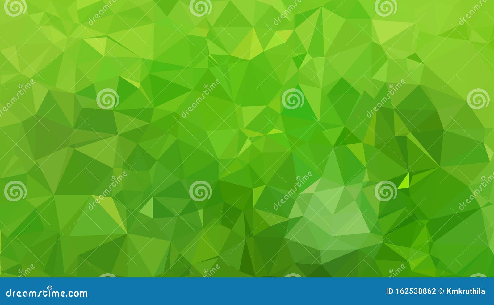 Abstract Green Polygon Background Vector Stock Vector - Illustration of ...