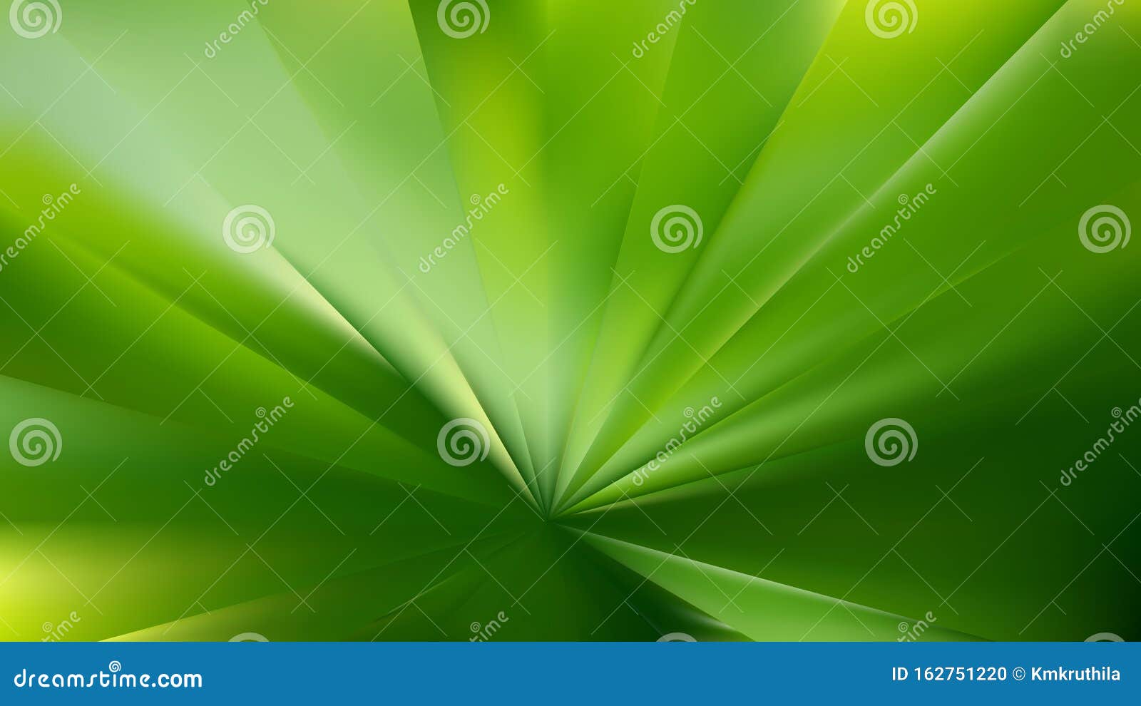 Abstract Green Radial Background Vector Image Stock Vector ...