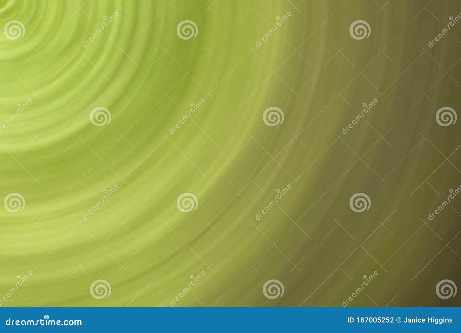 Abstract Green Radial Gradient Blurred Background. Stock Illustration ...
