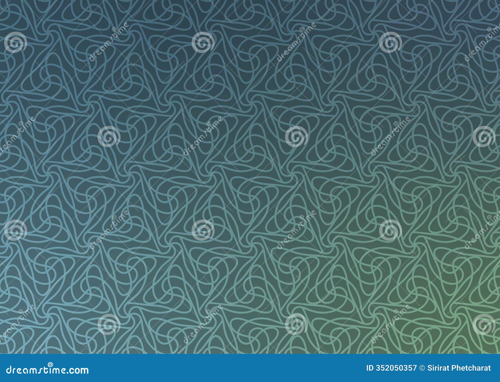 Abstract Green Random Pattern Line Background Stock Illustration ...