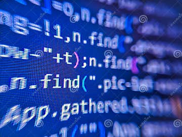 Abstract Green Screen Coding Hacker Concept, Computer Script Code. Abstract Program Code on ...