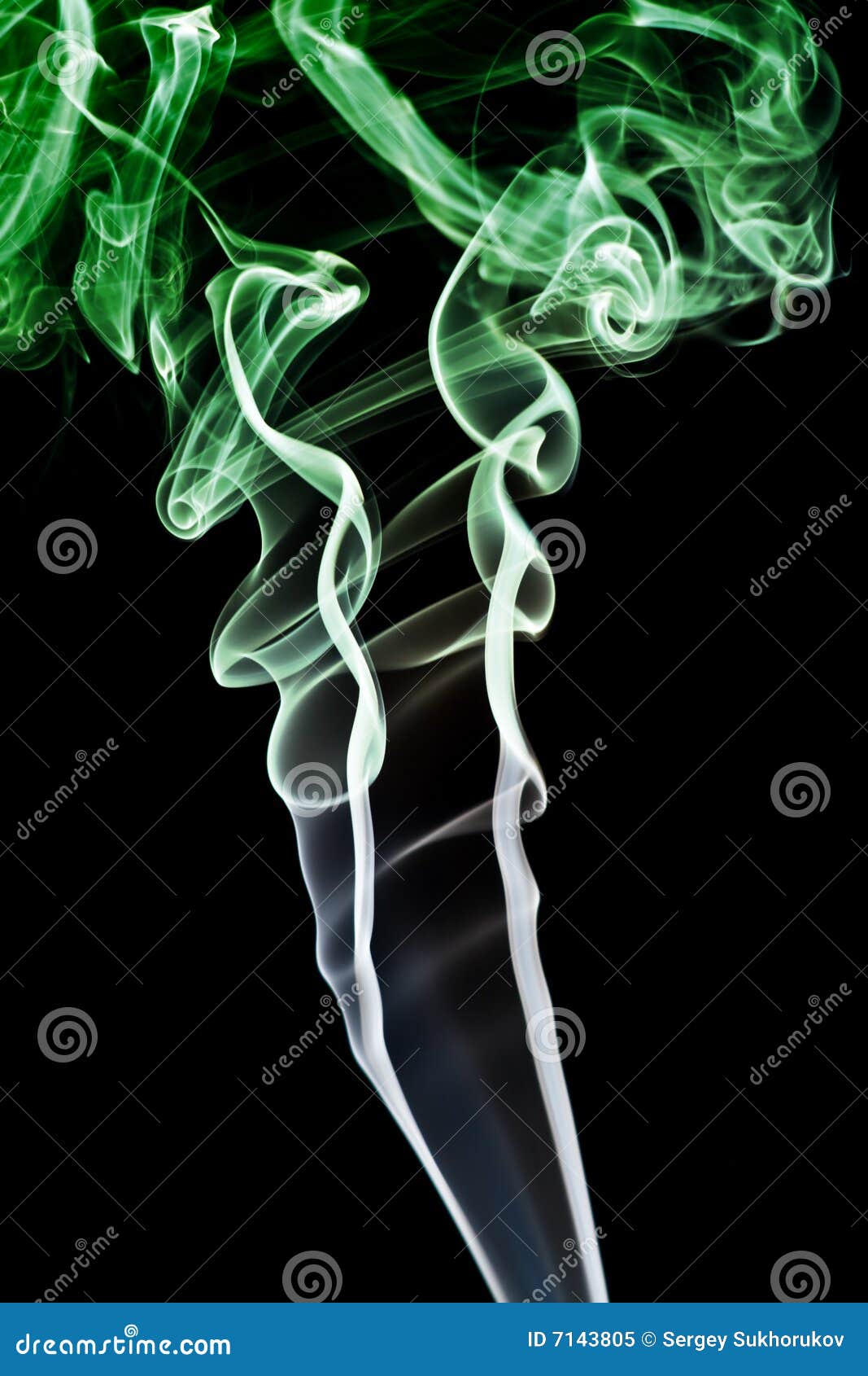 Abstract green smoke stock image. Image of green, decoration - 7143805