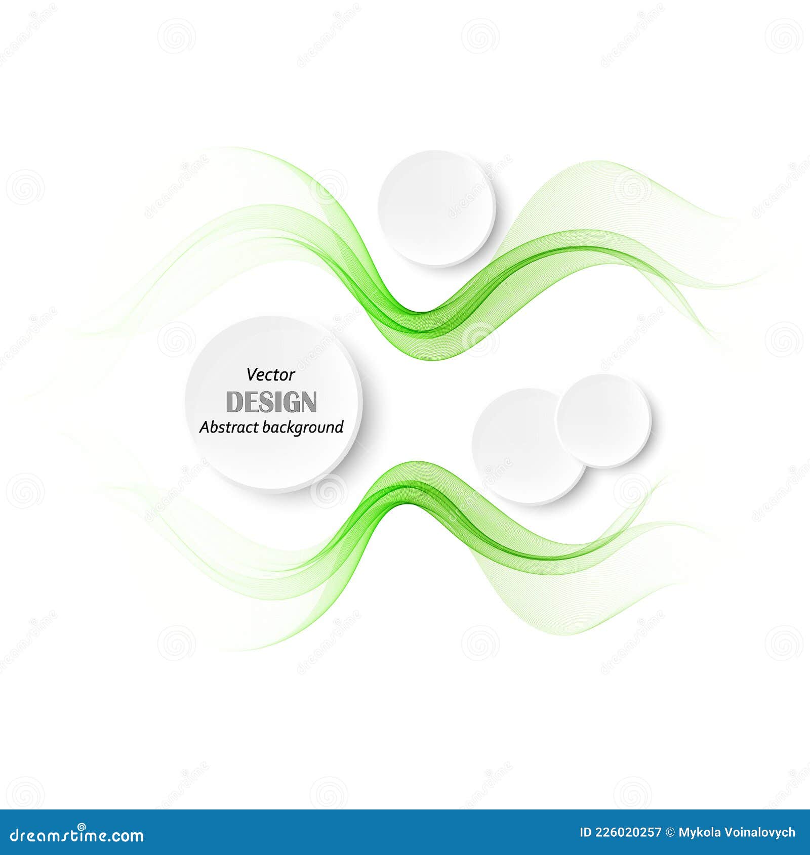 Abstract Green Smooth Transparent Wave Background, Design Element Stock ... Abstract Green Smooth Transparent Wave Background, Design Element Stock ...