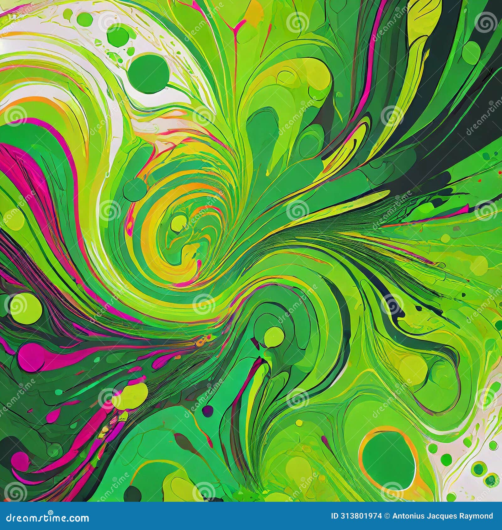 Abstract Green Splatter Background Stock Illustration - Illustration of ...