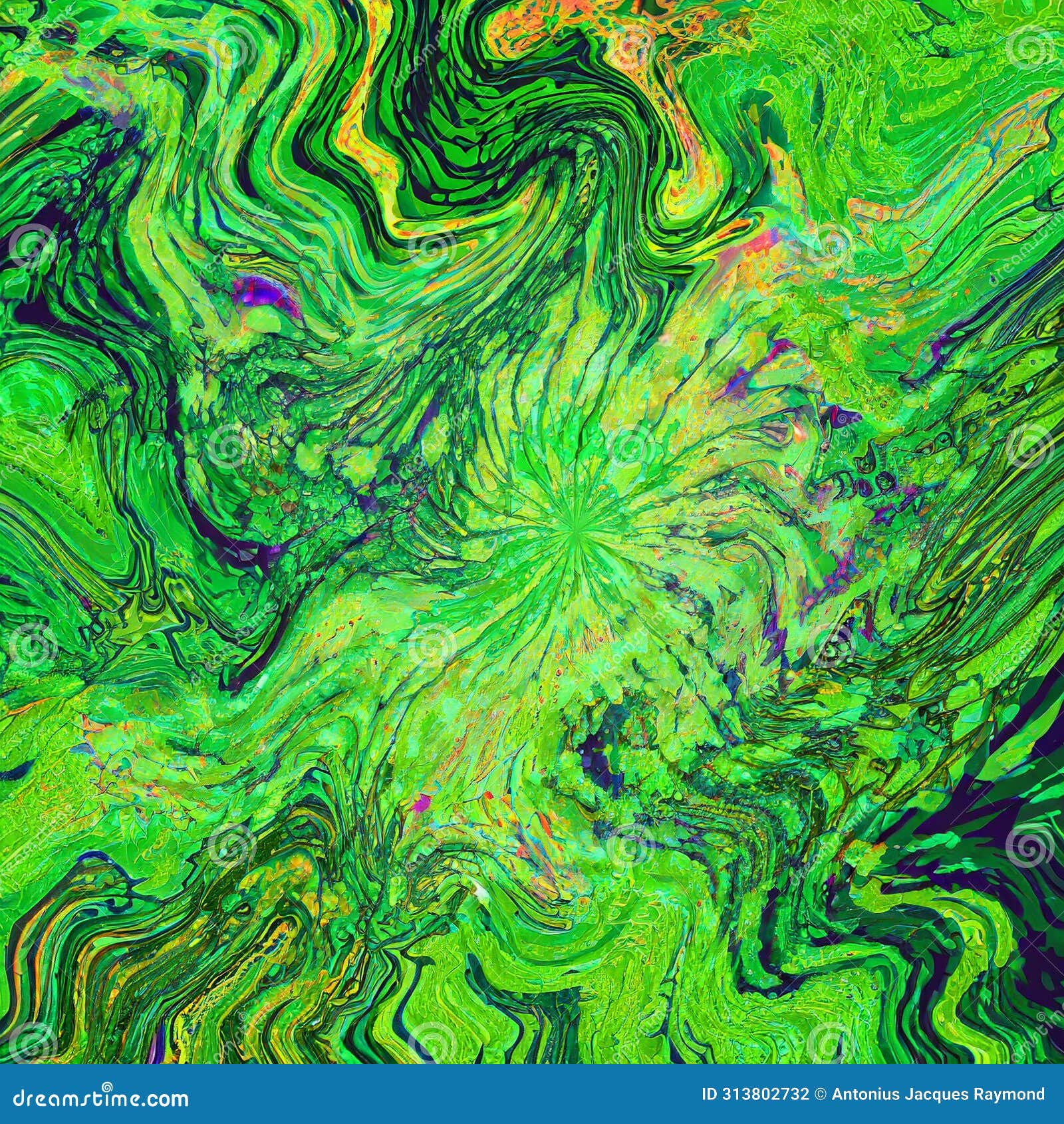 Abstract Green Splatter Background Stock Illustration - Illustration of ...