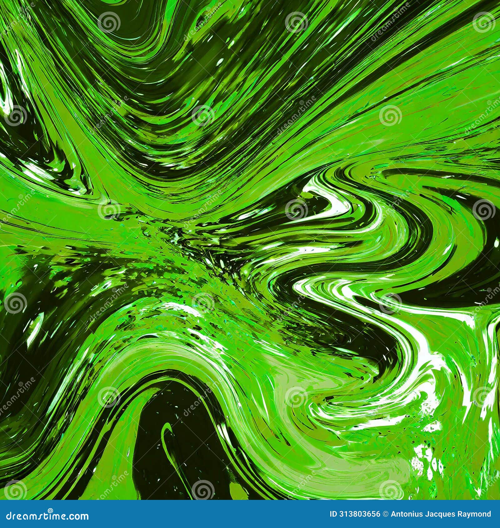 Abstract Green Splatter Background Stock Illustration - Illustration of ...