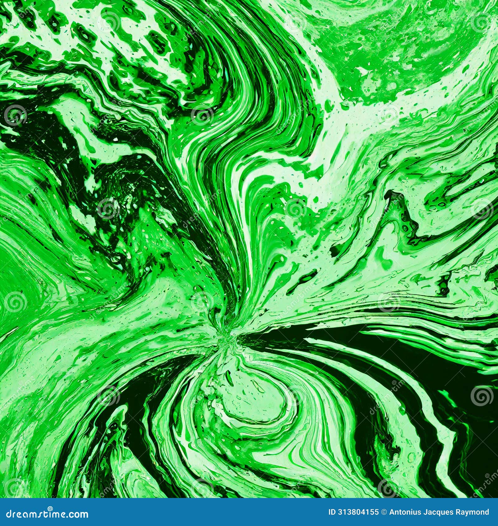 Abstract Green Splatter Background Stock Illustration - Illustration of ...