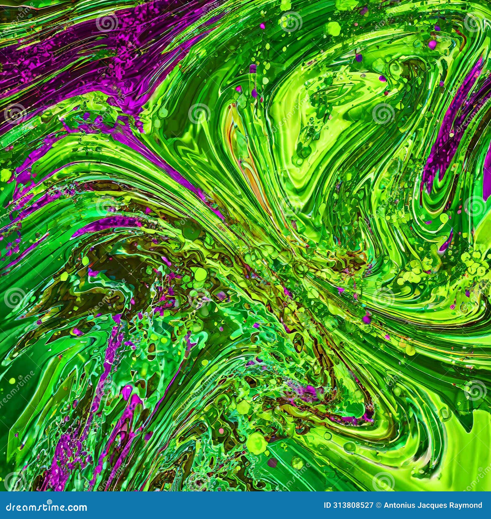 Abstract Green Splatter Background Stock Illustration - Illustration of ...