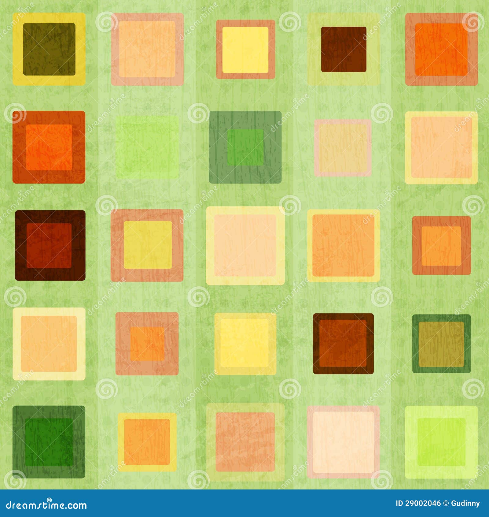 Abstract Green Square Seamless Stock Vector - Illustration of cool ...