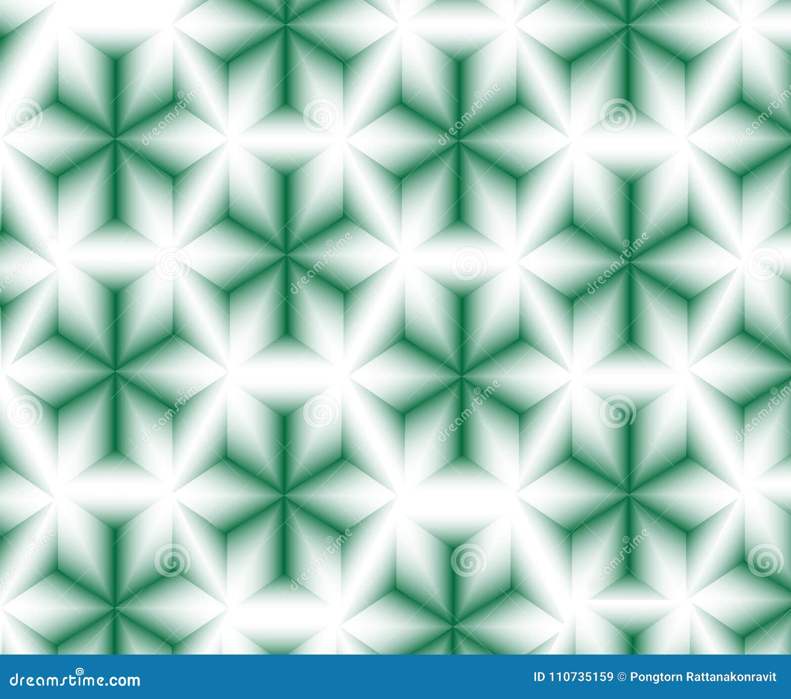Abstract Green Stars Pattern Stock Illustration - Illustration of stars ...