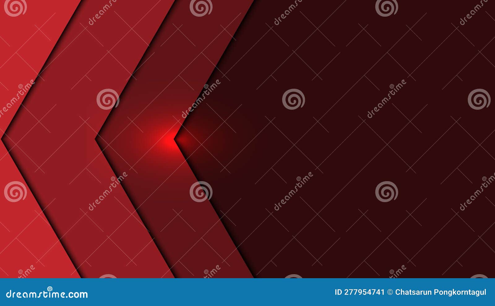 Abstract Green Stripes Overlapping Layer with Lighting Effect on Red ...