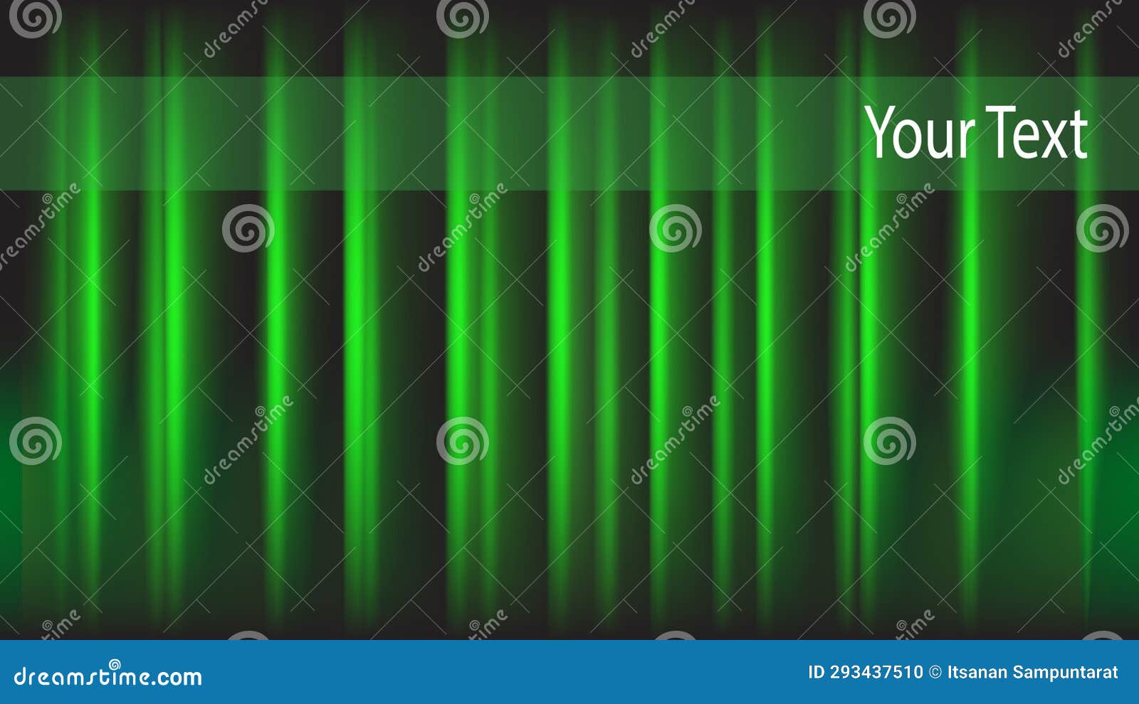 Abstract Green Strips Background Stock Vector - Illustration of ...
