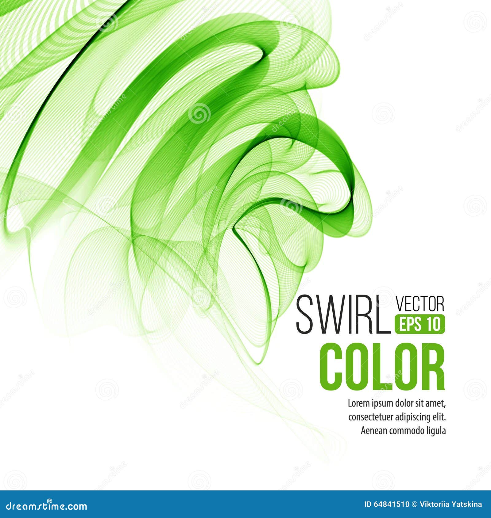 Abstract Green Swirl Background. Vector Stock Vector - Illustration of ... Abstract Green Swirl Background. Vector Stock Vector - Illustration of ...