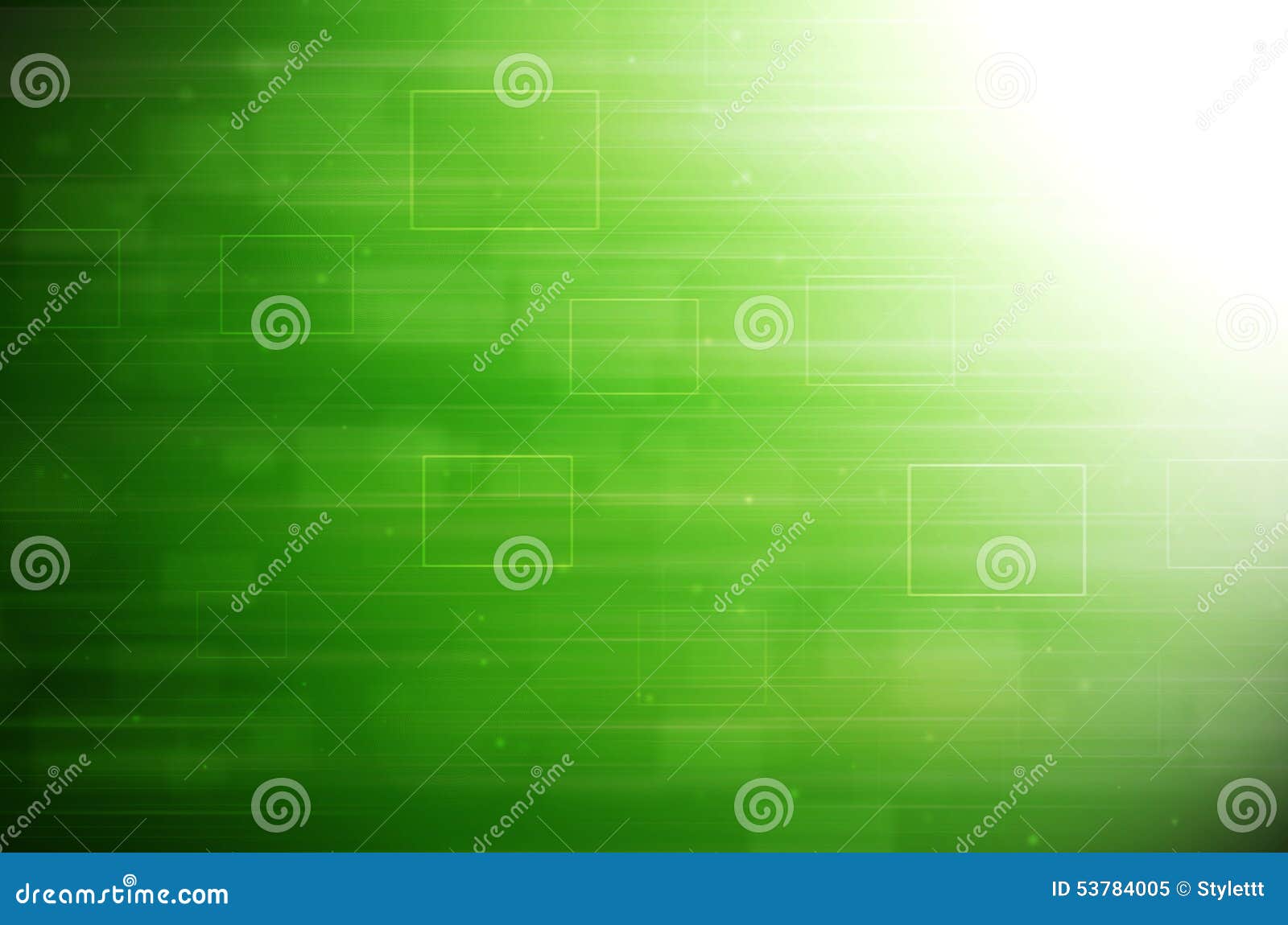 Abstract Green Tech Background. Stock Illustration - Illustration of ...