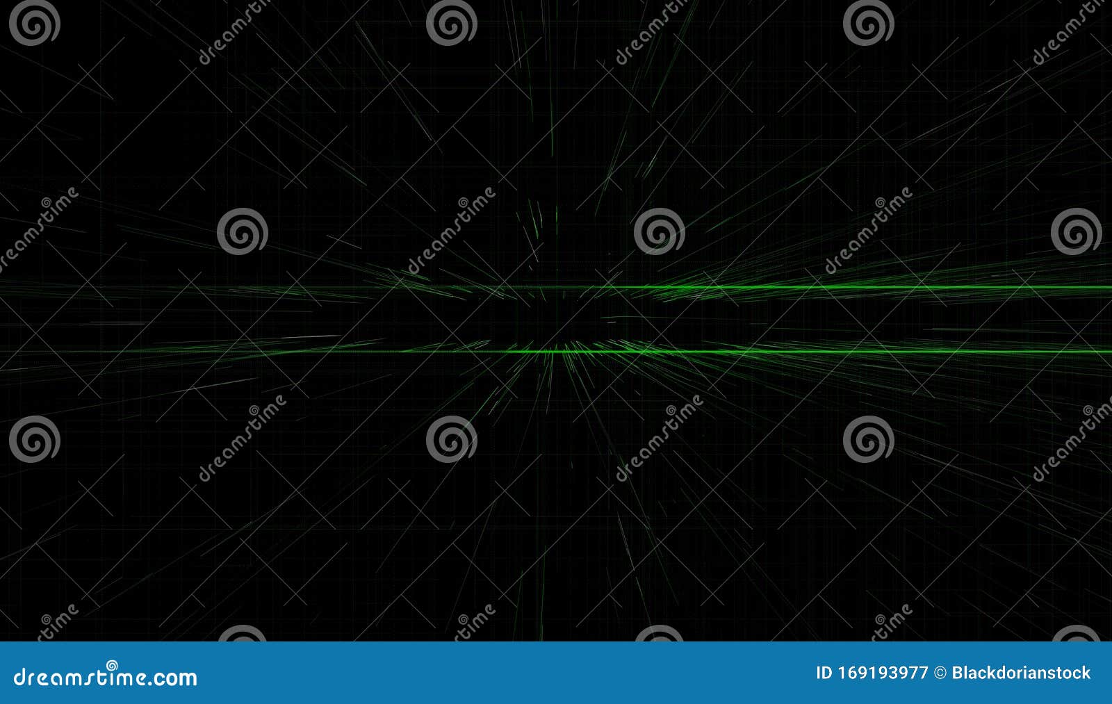 Abstract Green Technology Background Stock Illustration - Illustration ...