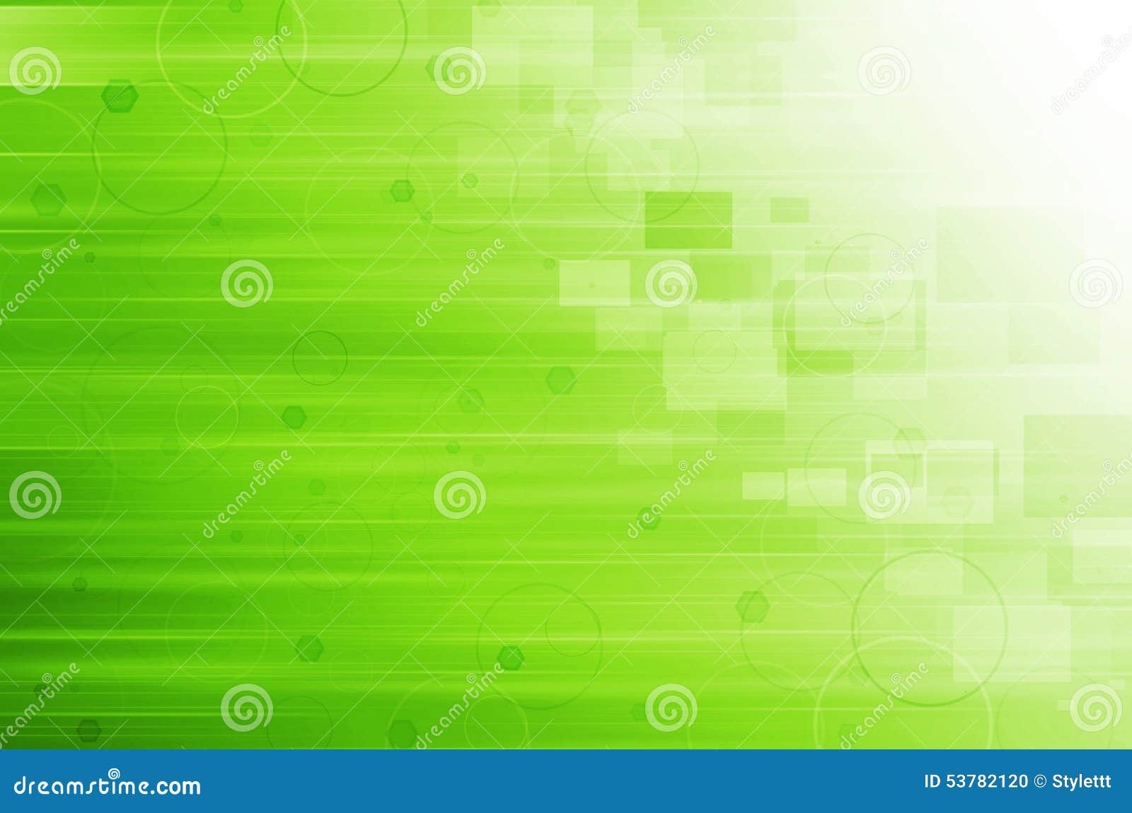 Abstract Green Technology Background. Stock Illustration - Illustration ...