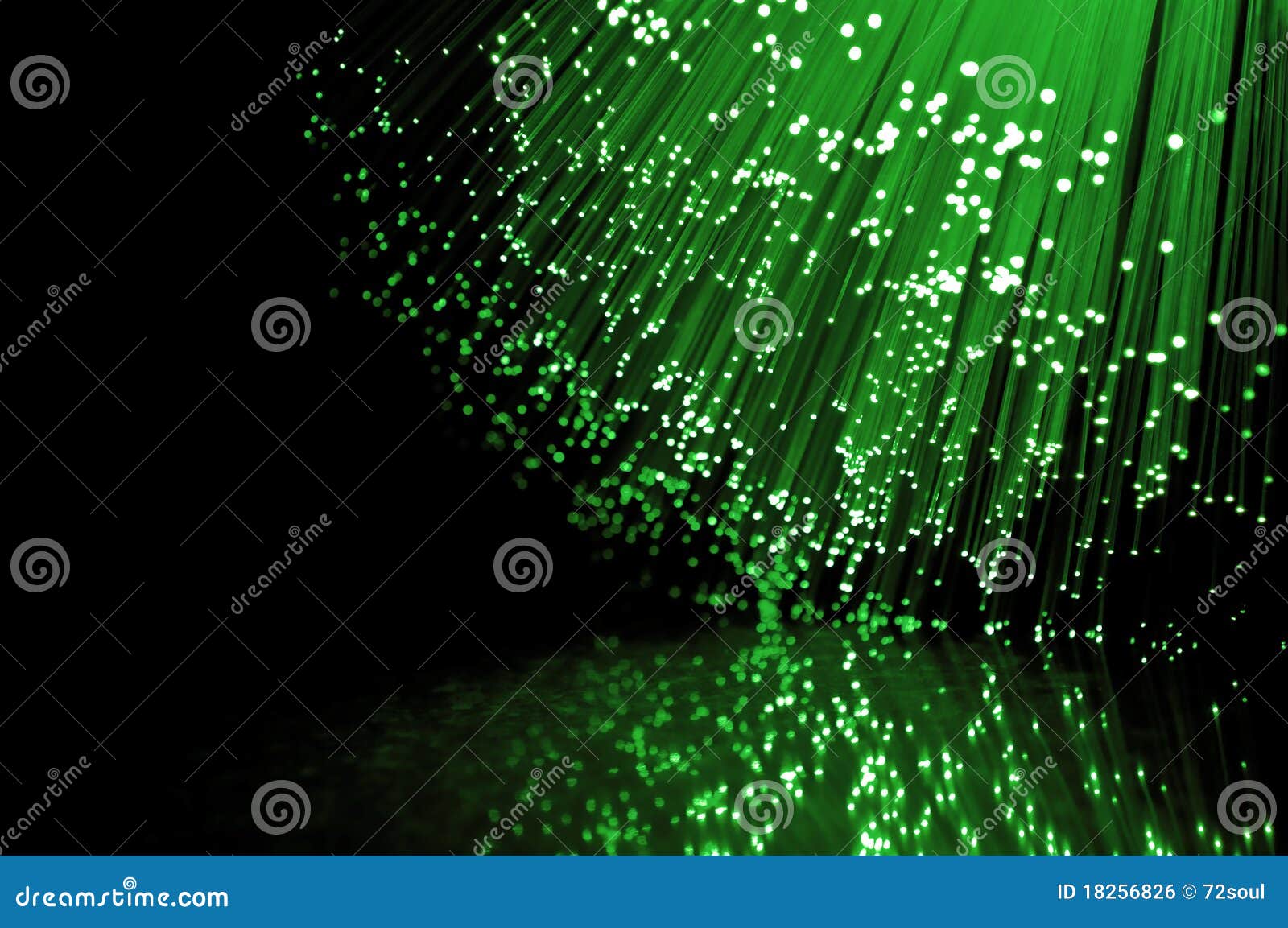 Abstract Green Telecommunications. Stock Photo - Image of communication ...